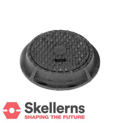 Cast Iron Lamphole & Cover